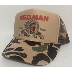 Accessories | Retro Vintage Style Red Man Trucker Hat Redman Golden ...